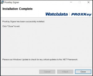 Install ProxKey Signer – Knowledge Base