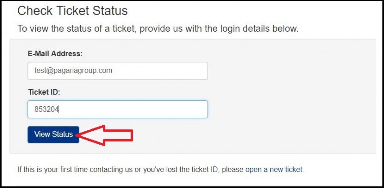 Ticket Status – Knowledge Base