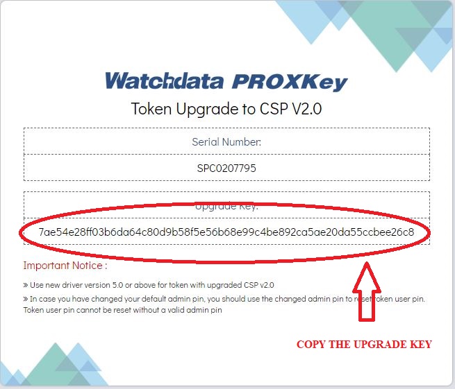 Watchdata Proxkey Token Key - KRISHNA COMPUTERS